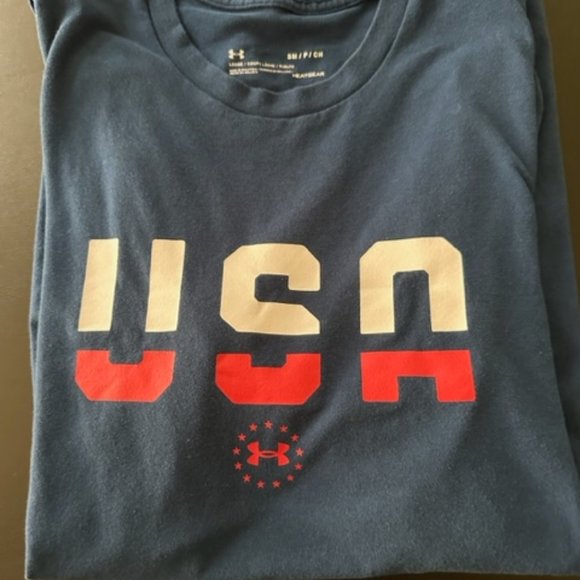 Under Armour | Shirts | Under Armor Usa Tshirt | Poshmark